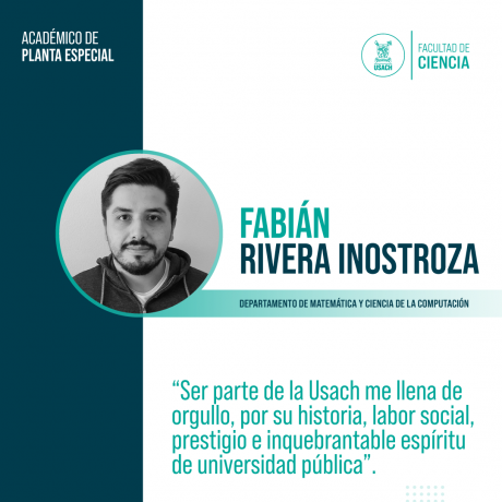 Fabián Rivera Inostroza | Facultad de Ciencia